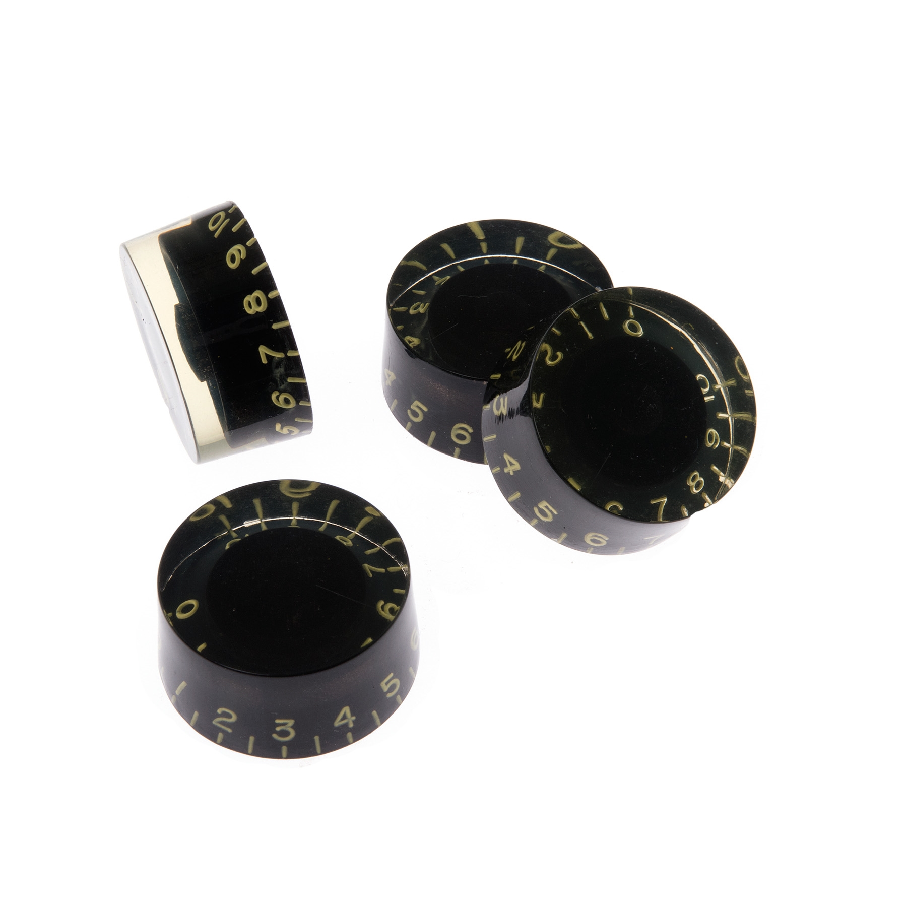 Vintage Speed Knobs in Black :: Charles Guitars