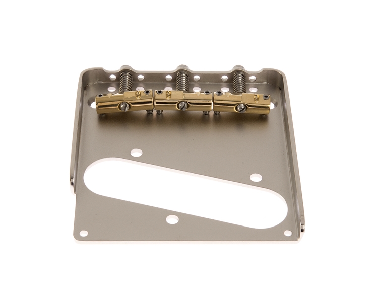 Callaham Vintage Tele Bridge For Bigsby - Brass Saddles :: Charles Guitars