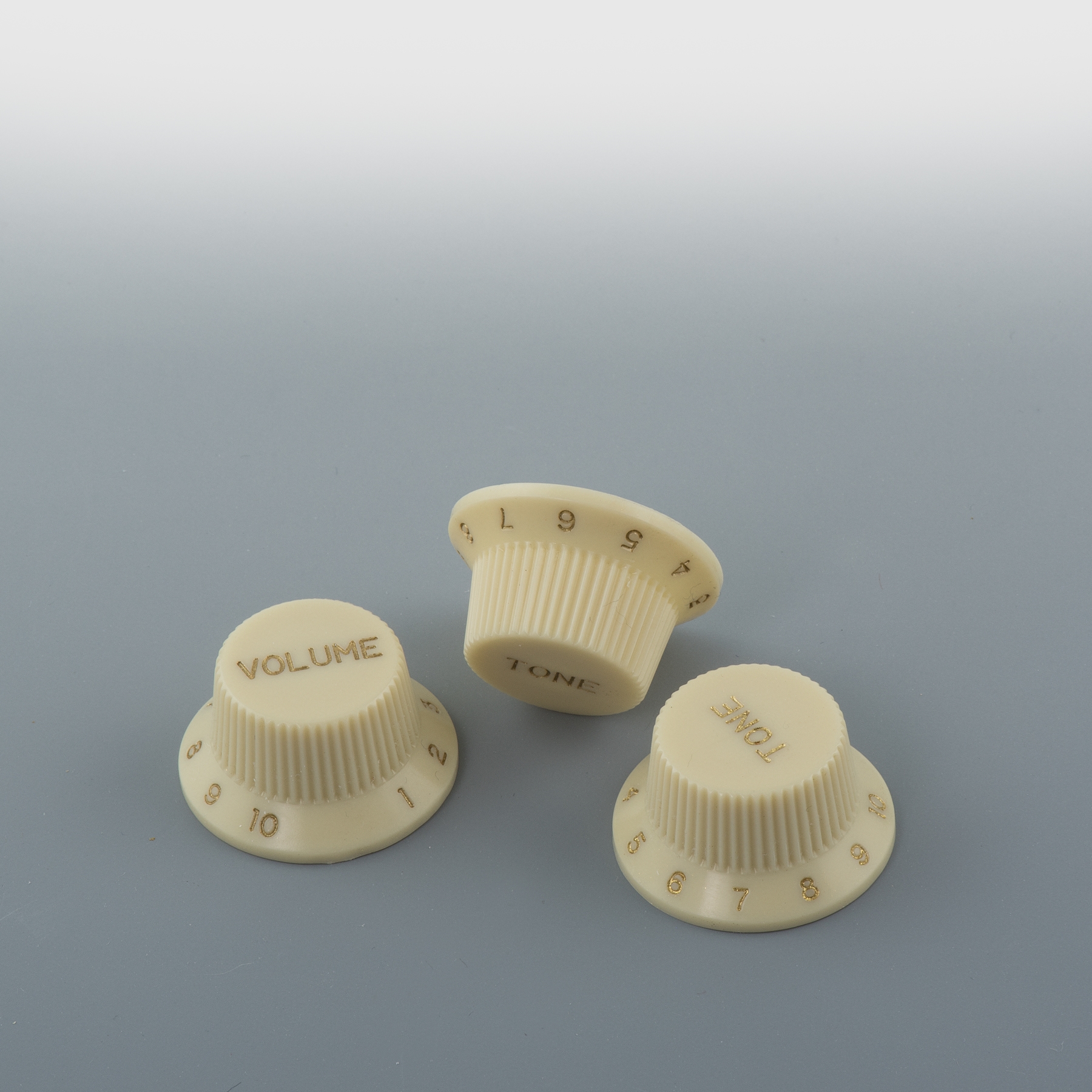 S Type Vintage 57/62 Small Numbers Knob Set :: Charles Guitars