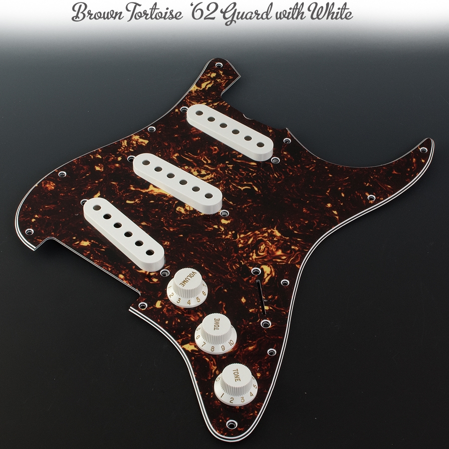 S Type '62 Brown Tortoise Pickguard :: Charles Guitars