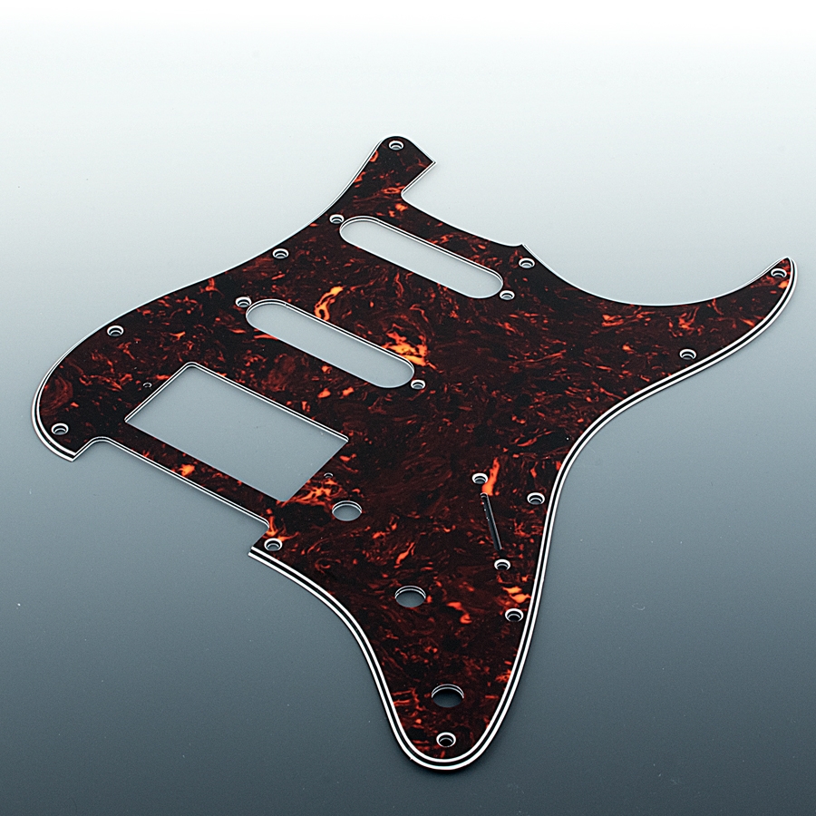 S Type '62 HSS Brown Tortoise Pickguard :: Charles Guitars