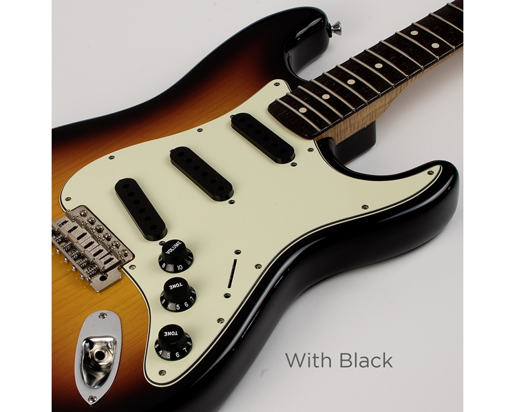 Pre-Wired Mint Green Pickguard :: Charles Guitars