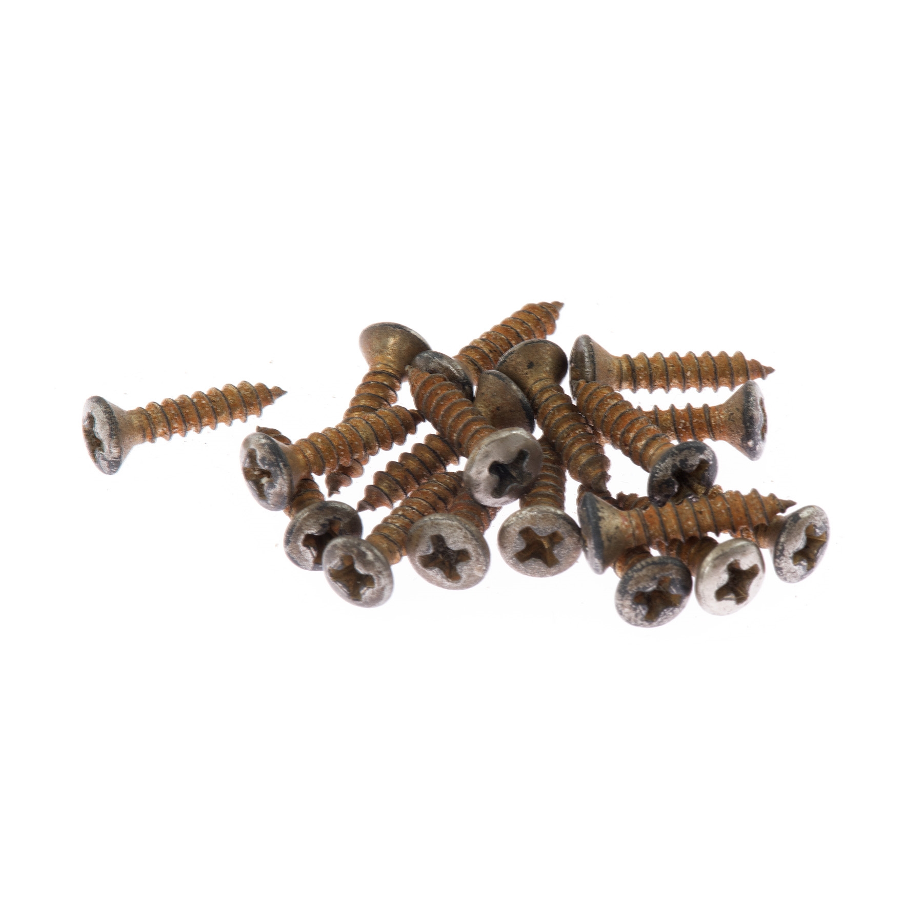 Vintage Relic EX Strat/Tele Pickguard Screws :: Charles Guitars