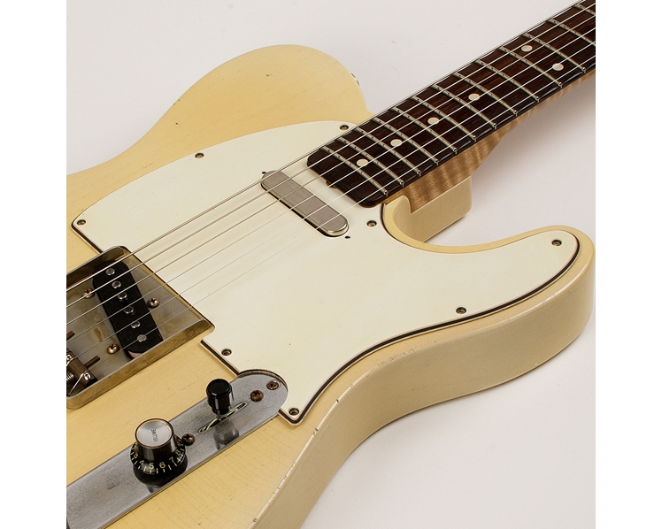 Vintage Relic Aged T Type 60's Parchment Pickguard 8 Hole Top Pickup ...