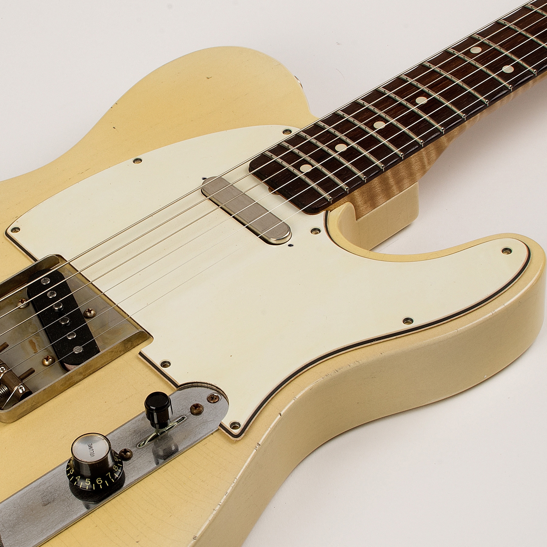 Vintage Relic Aged T Type 60's Parchment Pickguard 8 Hole Top Pickup ...